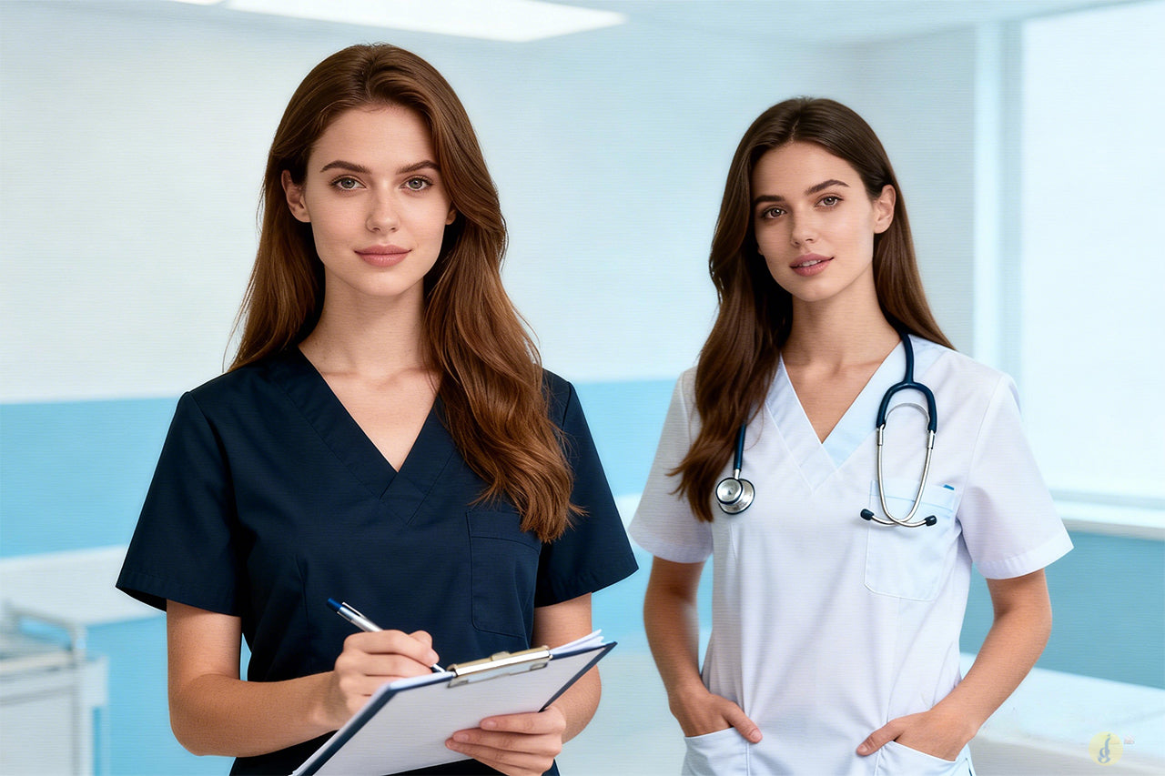 Dark vs. light uniforms: Which ones age better visually? – JelriSoFit